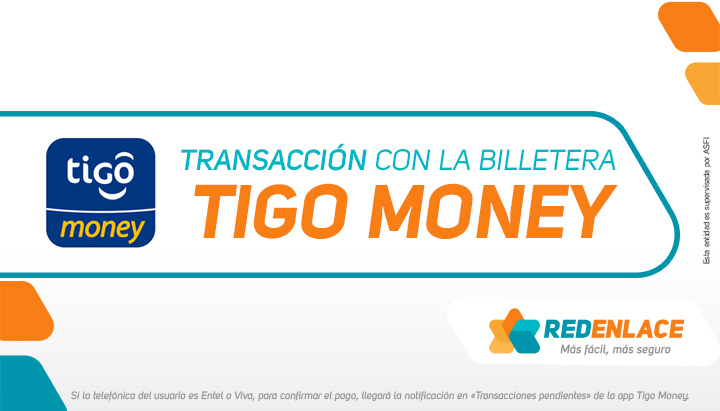 Tigo Money | Red Enlace